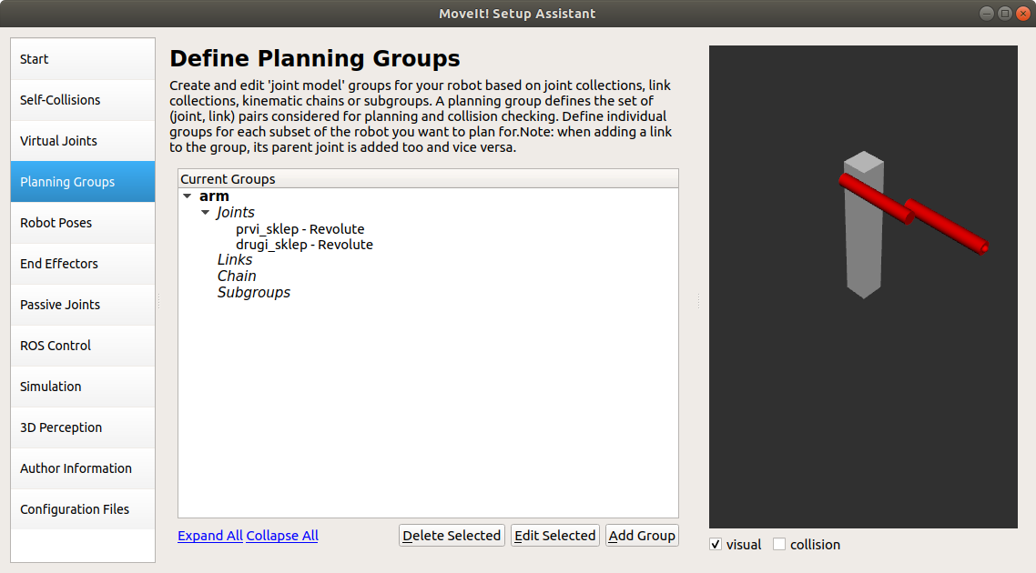 Visualization & Simulation - FE ROS